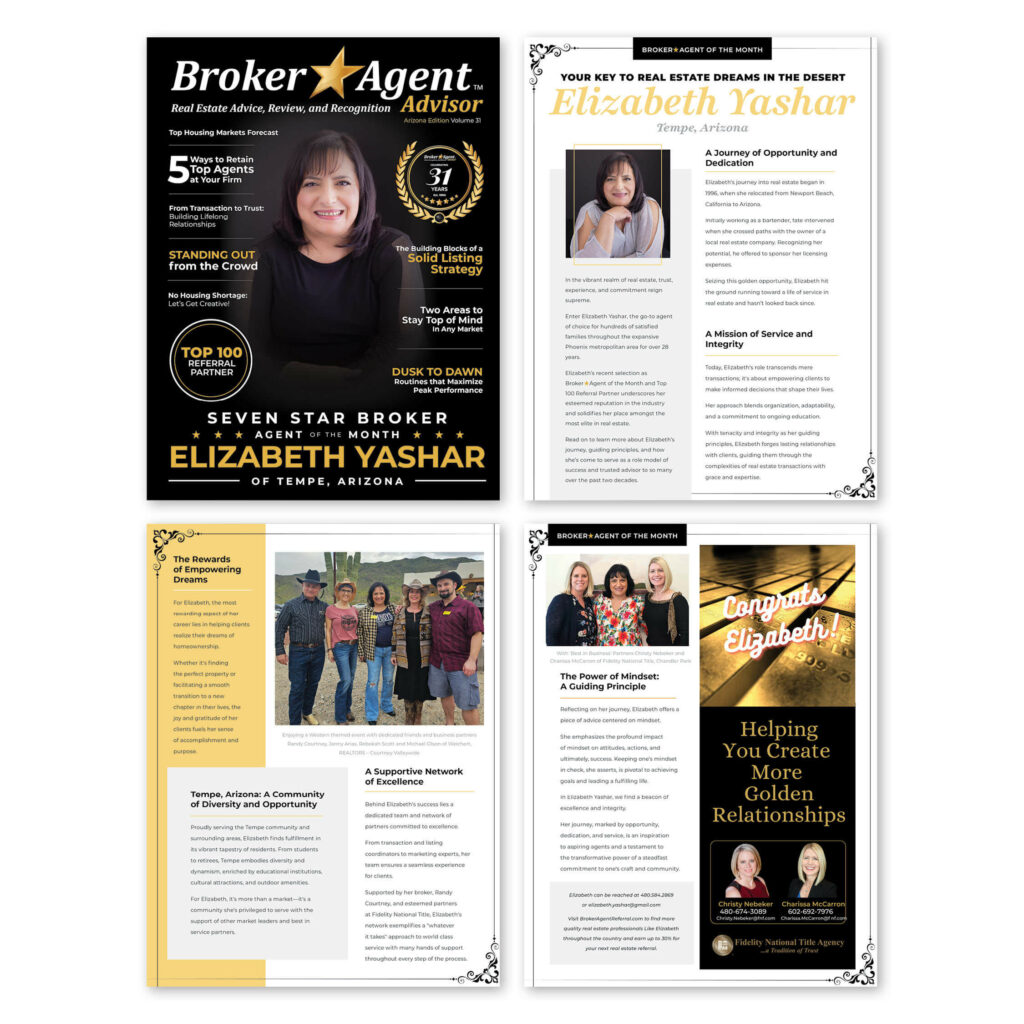 Magazine and Brochure Reprints – Broker★Agent Advisor